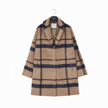 [PHENOM] YERSE-CHECK COAT | P178MCT002W