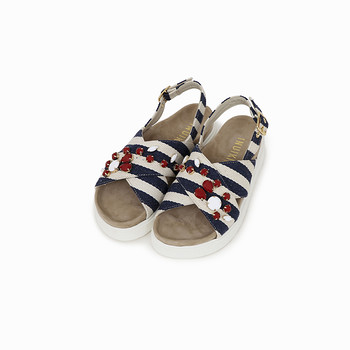 [PHENOM] INUIKII-STRIPES SANDALS | P184MSA007W